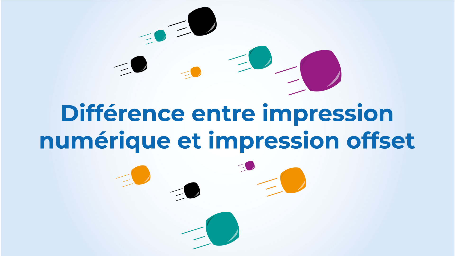 Les différences entre l'impression numérique et l'impression offset Les différences entre l'impression numérique et l'impression offset